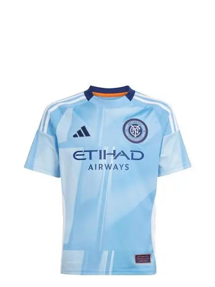 Adidas New York City Fc 25/26 Home Jersey - Bahia Light Blue