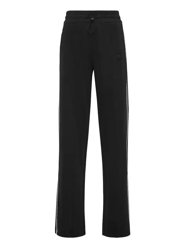PLEIN SPORT Claw-print Track Pants - Black