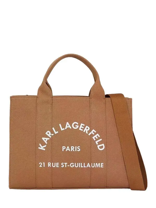Karl Lagerfeld Rue St-guillaume Tote Bag - Brown
