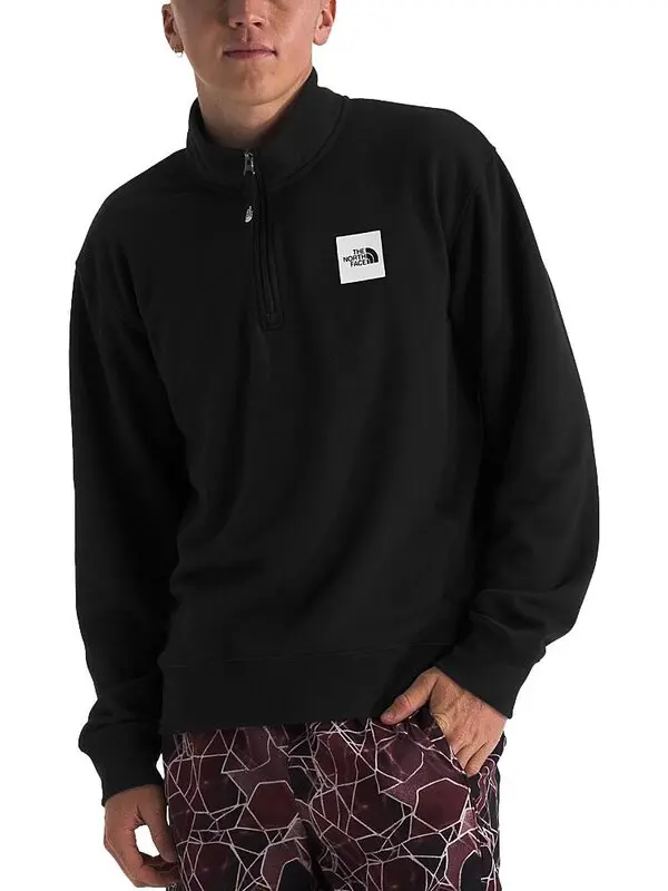 The North Face Regular Fit Quarter Zip Fleece - Tnf Black