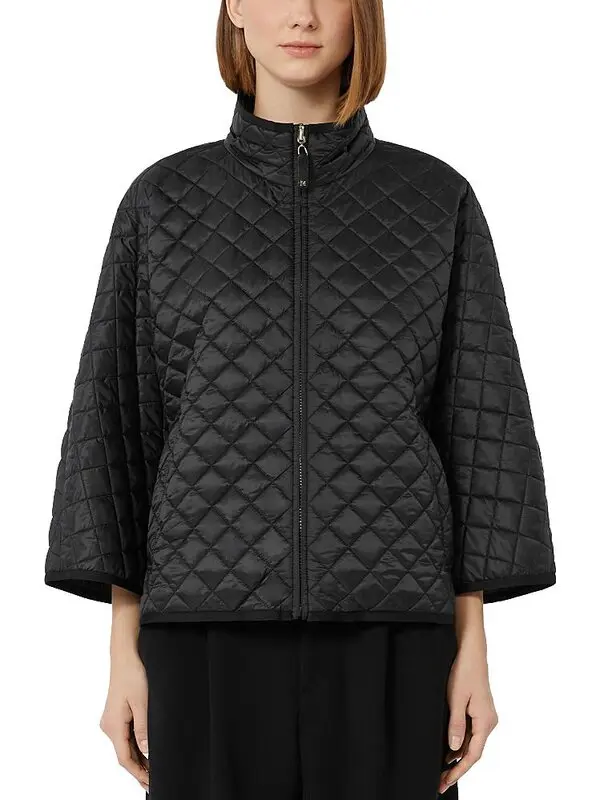 Max Mara Delfina Coat - Black