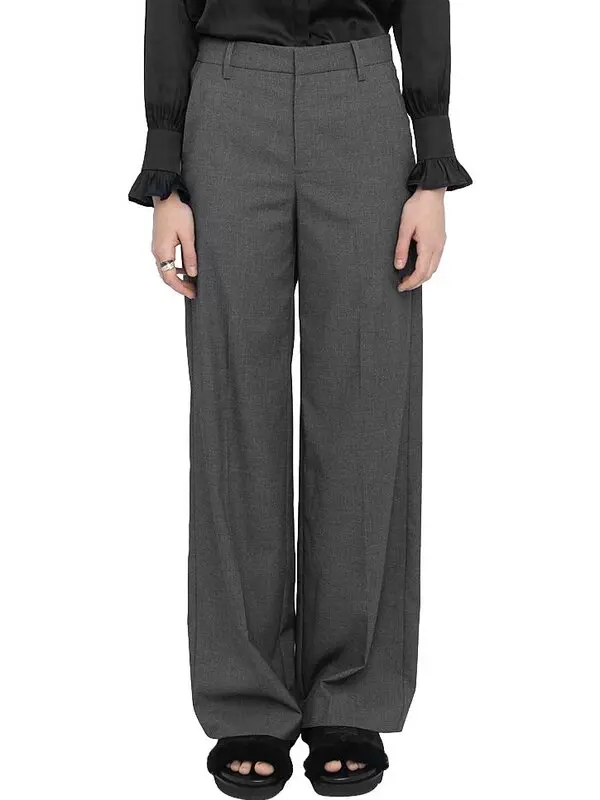 Zadig&Voltaire Panol Tailleur Chine Pants - Gris Chine