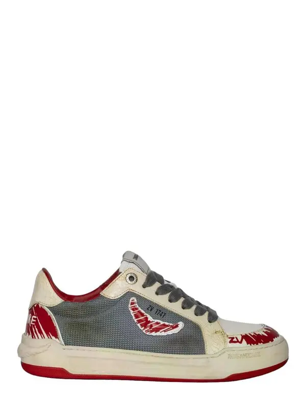 Zadig&Voltaire Fly Wings Sneakers - Grey