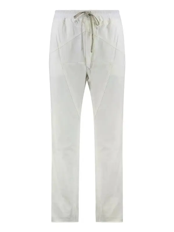 Rick Owens Cotton Straight-leg Trousers - White