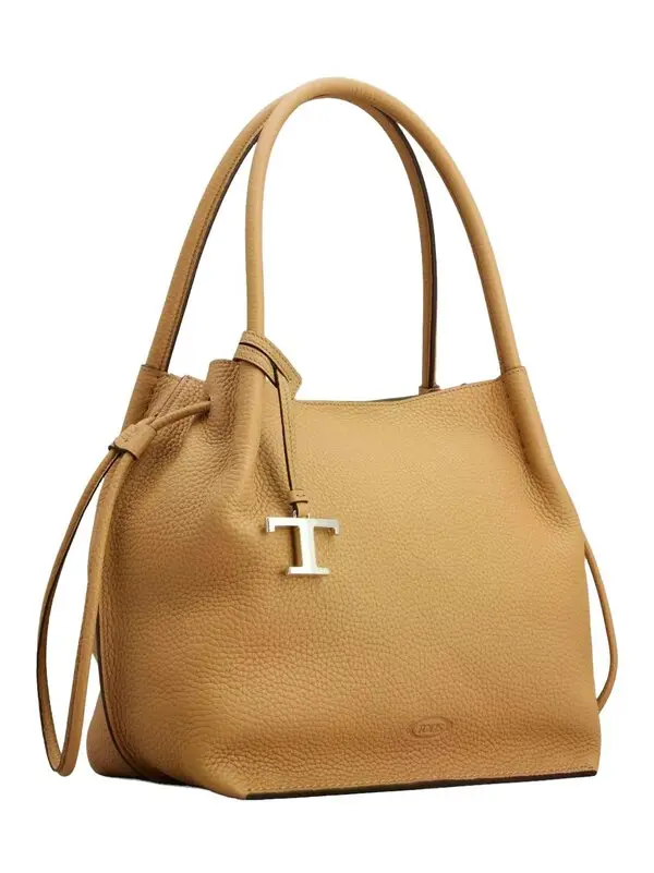 TOD'S Leather Tote Bag - Brown