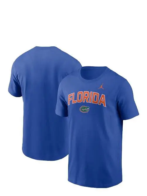JORDAN BRAND Florida Gators Primetime Arch Stack T-shirt - Royal