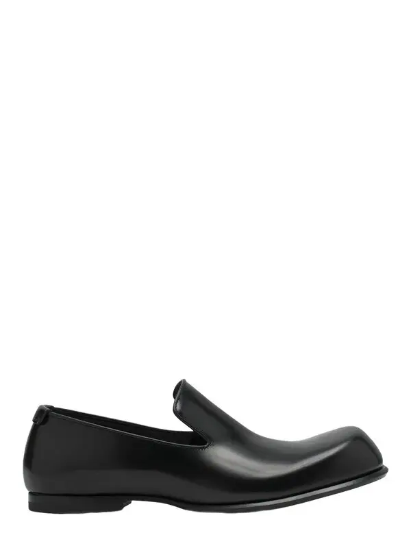 LANVIN Adonis Leather Loafers - Black