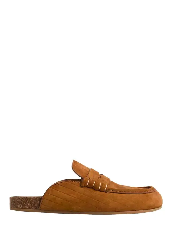 JW Anderson Suede Mules - 604 Caramel