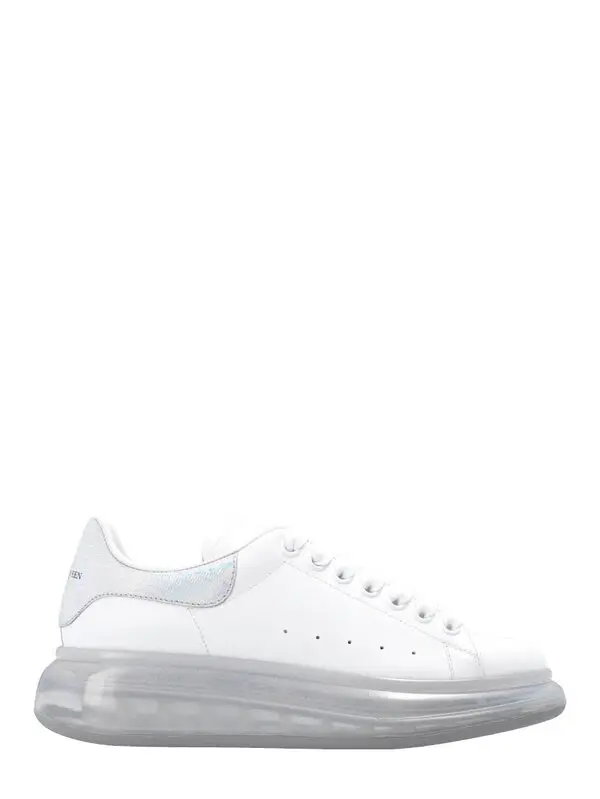 Alexander McQueen Oversized Sole Chrome Sneakers - White