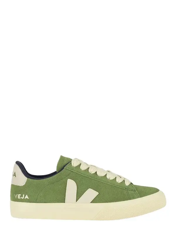 VEJA Campo Bold Suede Sneakers - Kiwi/pierre
