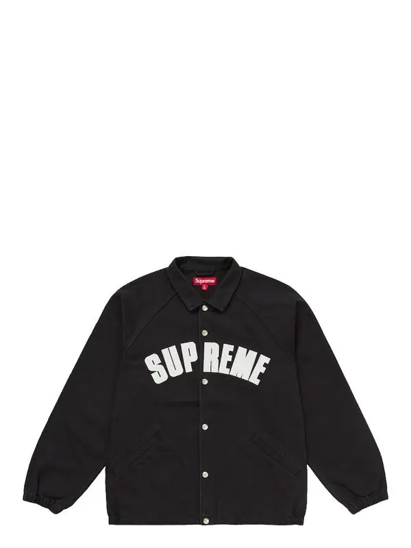 Supreme Arc Denim Coaches Jacket - Black