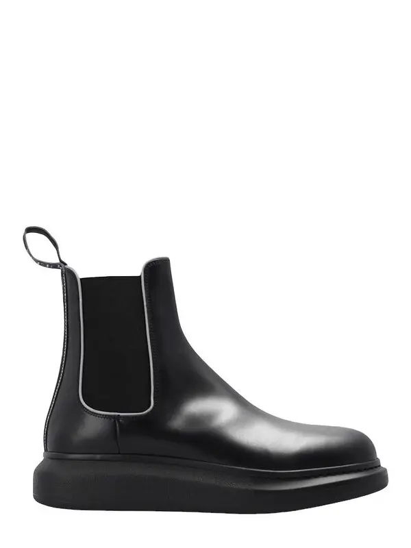 Alexander McQueen Chelsea Boot - Black/silver