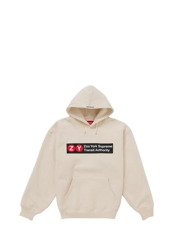 Supreme Zoo York Hooded Sweatshirt - White