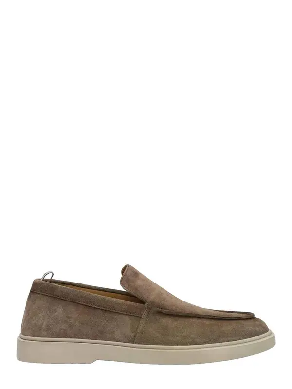 Officine Creative Suede Loafers - Brown