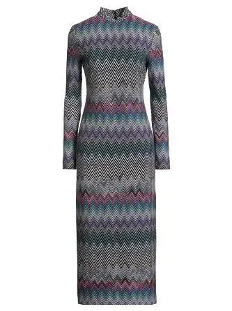 Missoni Midi Wool Dress - Pink