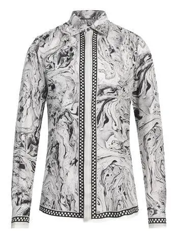 Dolce & Gabbana Martini Shirt Light Size Silk - Grey