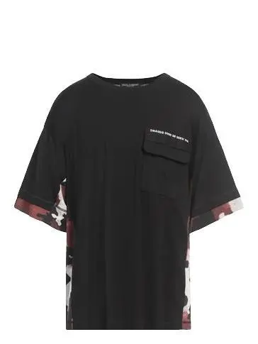 Dolce & Gabbana T-shirt Size Cotton, Elastane, Viscose, Polyurethane - Black