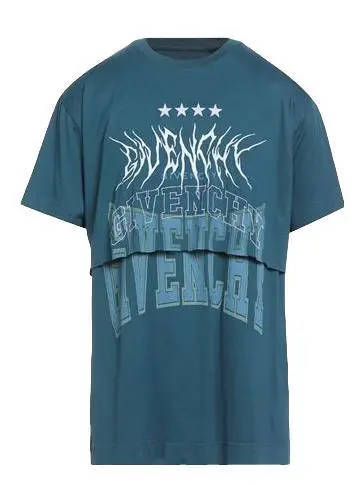Givenchy T-shirt Deep Teal Size Cotton - Green