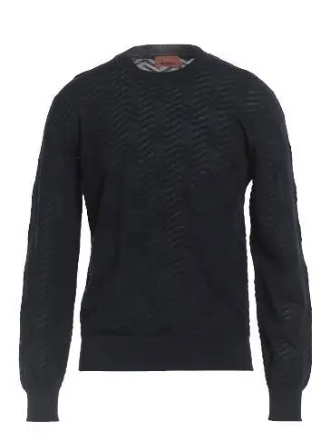 Missoni Sweater In Wool And Viscose - Midnight Blue