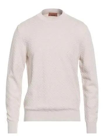 Missoni Solid Cotton Sweater - Beige