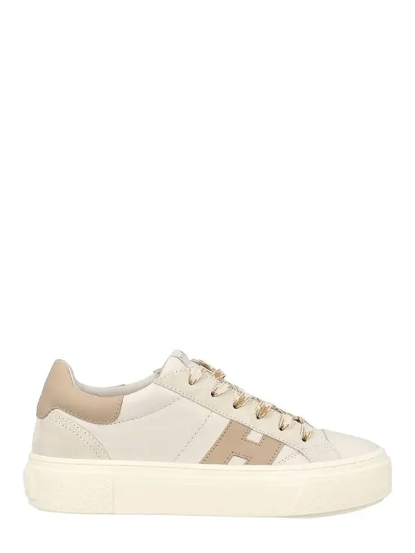 Hogan Low Top Sneakers - Beige