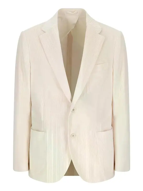 LARDINI Corduroy Blazer - Neutrals