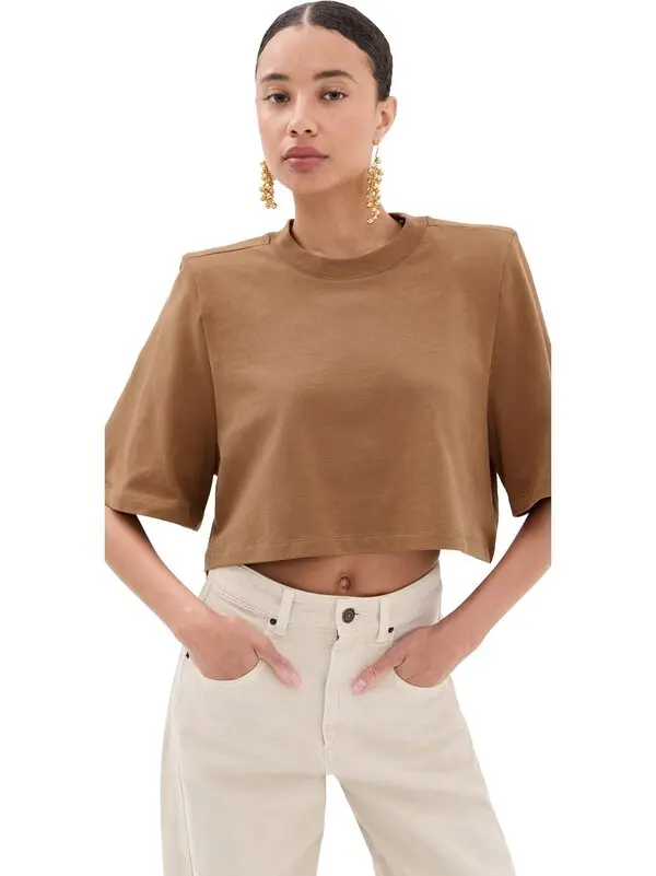 Isabel Marant Zaely Top - Caramel