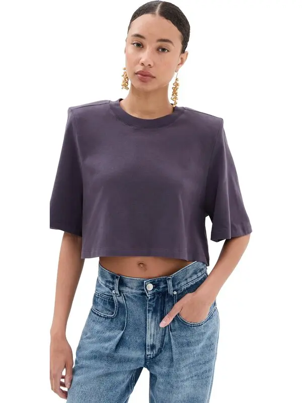 Isabel Marant Zaely Top - Darkplum