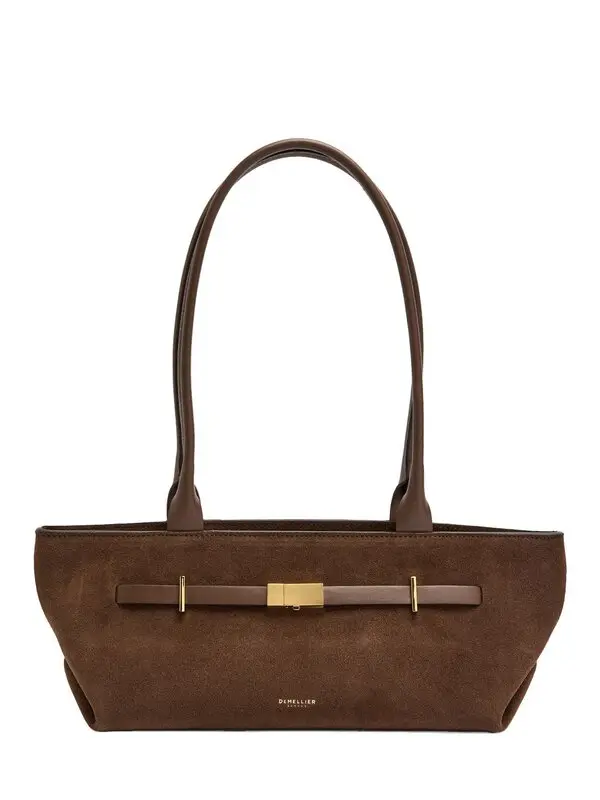DEMELLIER Suede Shoulder Bag - Brown