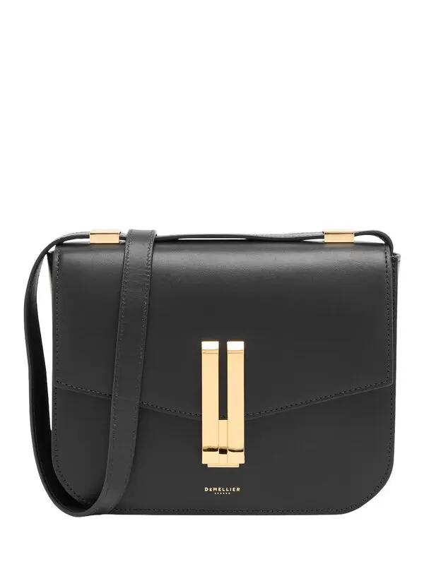 DEMELLIER Vancouver Leather Cross-body Bag - Black