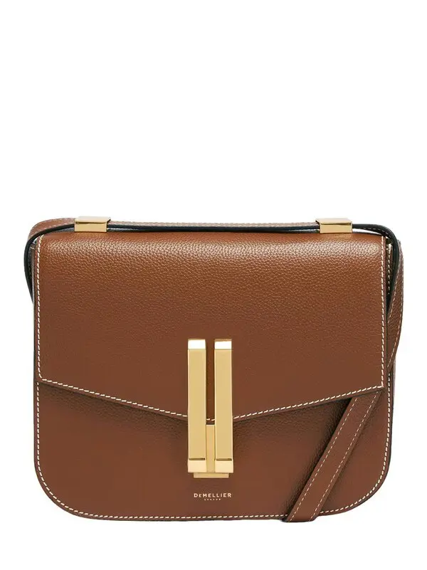 DEMELLIER Vancouver Leather Cross-body Bag - Tan