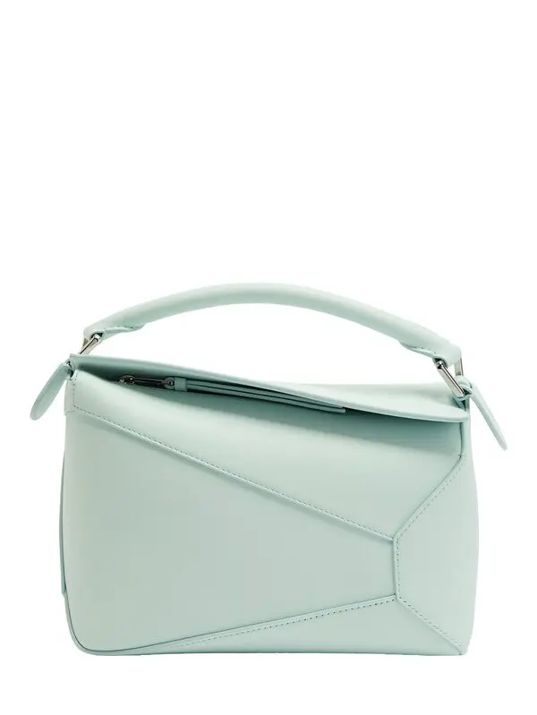 Loewe Puzzle Edge Small Top Handle Bag - Light Blue