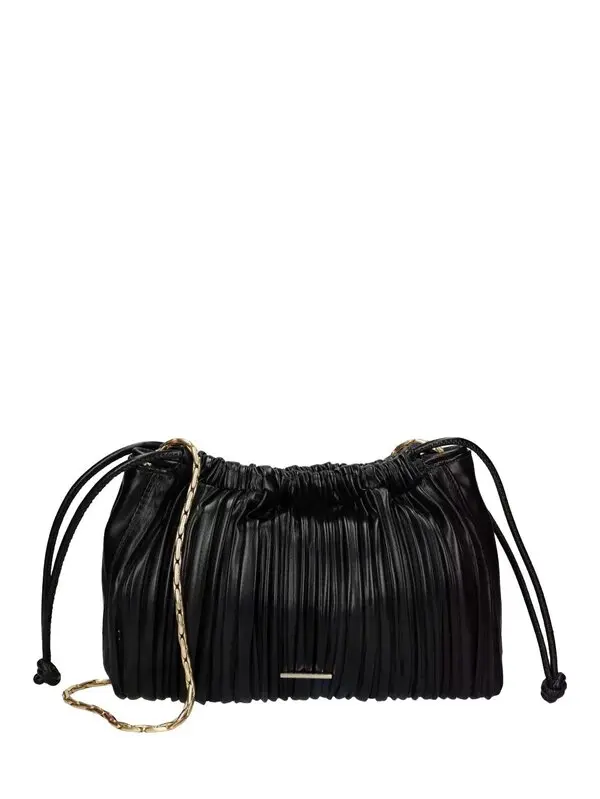 Calvin Klein Pleated Chain Bag - Black