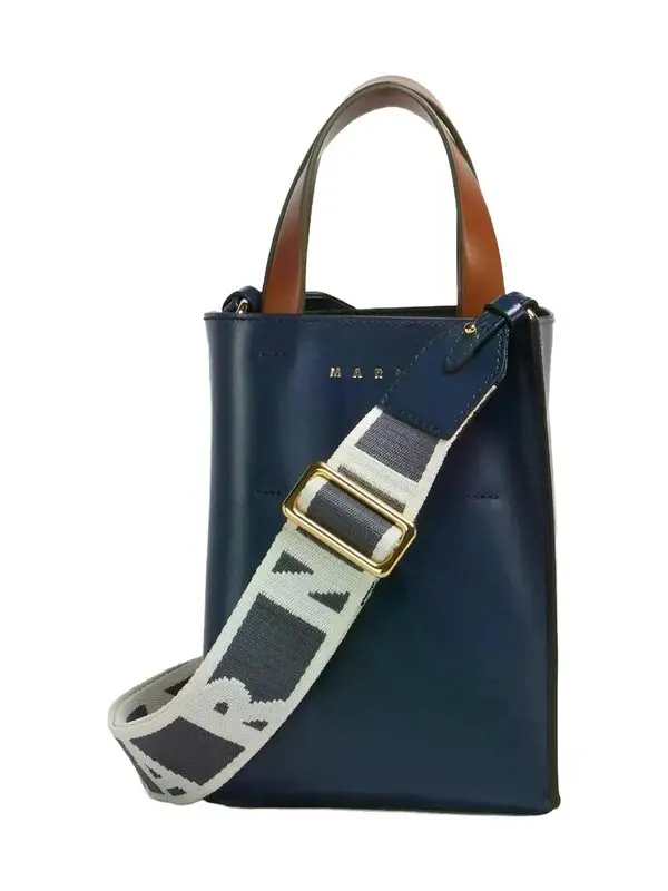Marni Nano Museo Tote - Blue