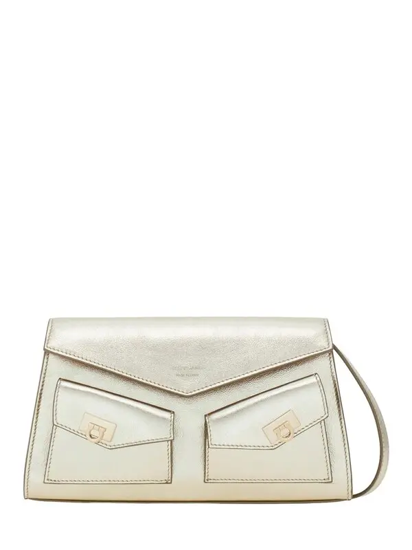 FERRAGAMO Multipocket Mini Bag - Beige