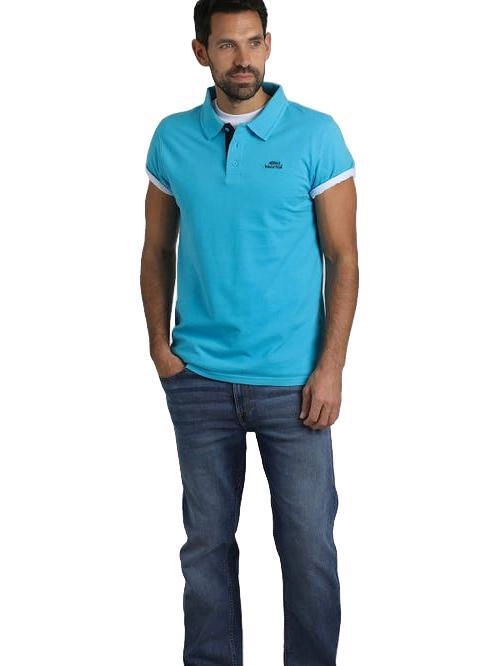 WEIRD FISH Miles Pique Polo - Oceano