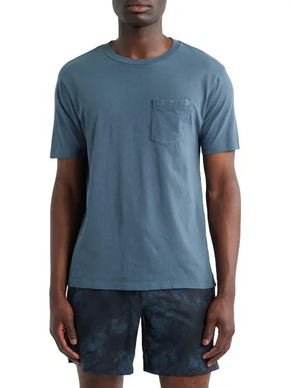 ROARK Made To Fade Pocket T-shirt - Washed Orion