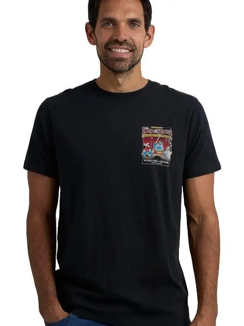 WEIRD FISH The Lord Of The Wings Rspb Artist Tee - Black
