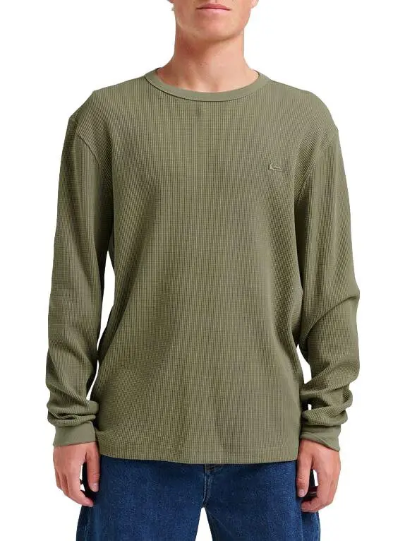 Quiksilver Nelson Long Sleeve Thermal Pullover - Fallen Rock