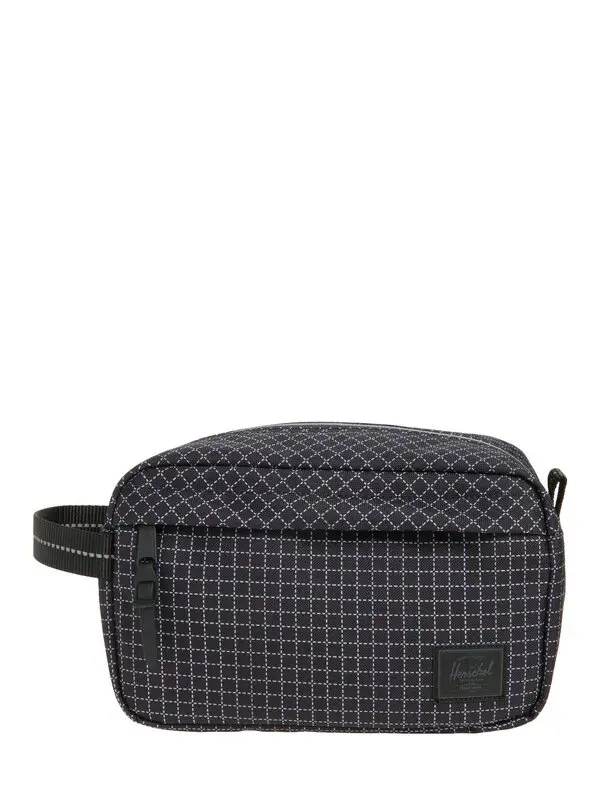 Herschel Supply Co. Chapter Dopp Kit - Grid - Black