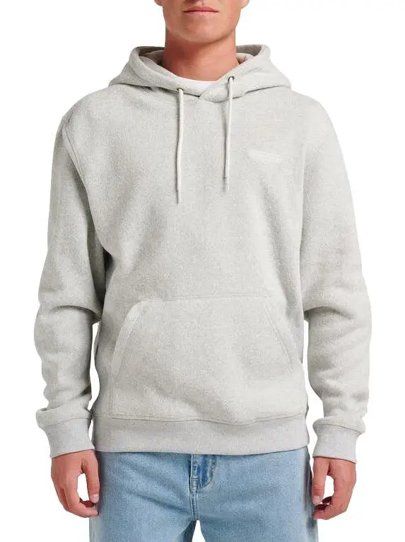 Quiksilver Keller Hoodie - Light Gray Heather
