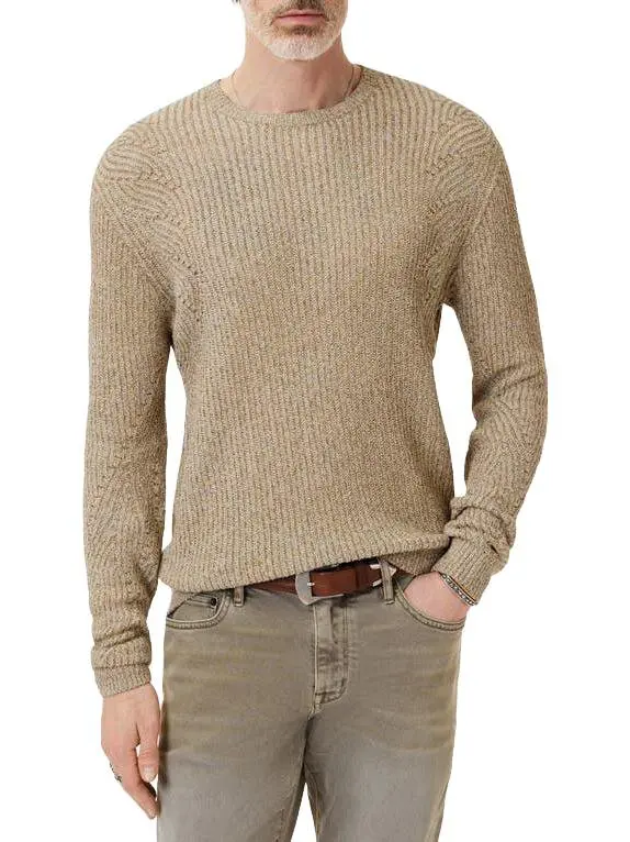 John Varvatos Regular-fit Mélange Sweater - Cork
