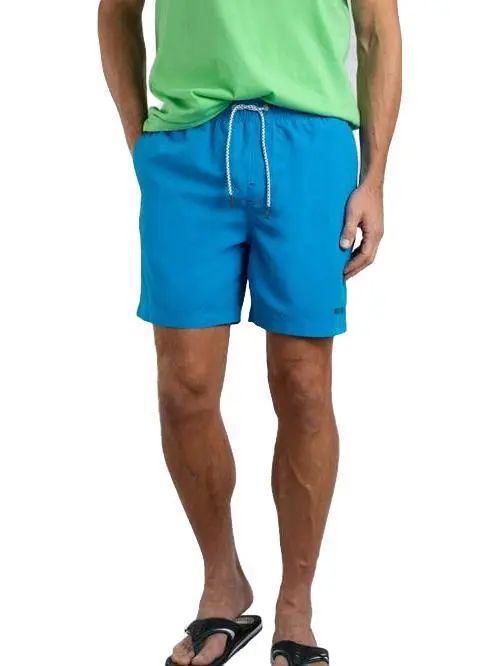 WEIRD FISH Banning Swim Short - Lagoon Blue