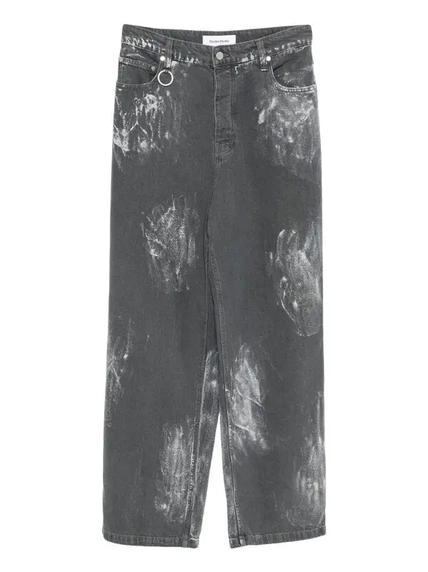 ÉTUDES STUDIO Painted Loose Jeans - Grey