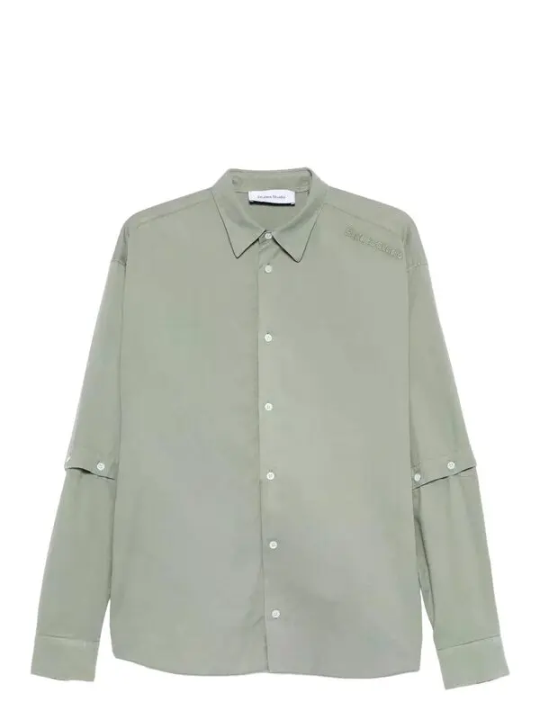 ÉTUDES STUDIO Buttoned Sleeve Shirt - Green