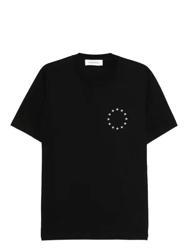 Études Studio Europa Star-embellished T-shirt - Black