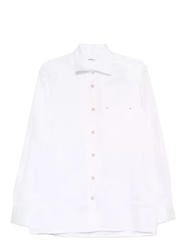 Kiton Cotton Shirt - White