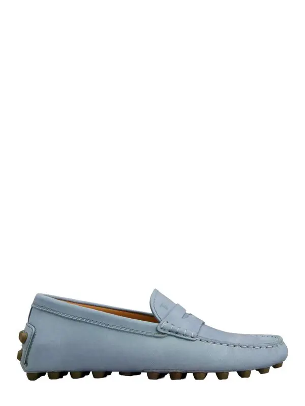 TOD'S Leather Loafers - Blue