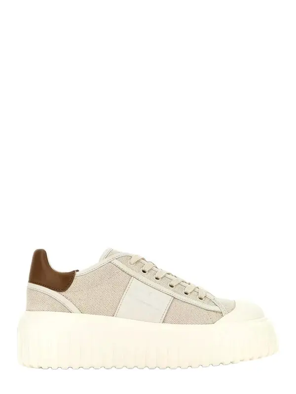 Hogan H-stripes Sneakers - Neutrals