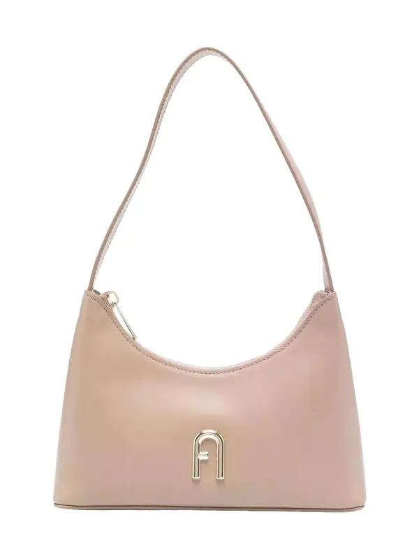 Furla Leather Shoulder Bag - Neutrals